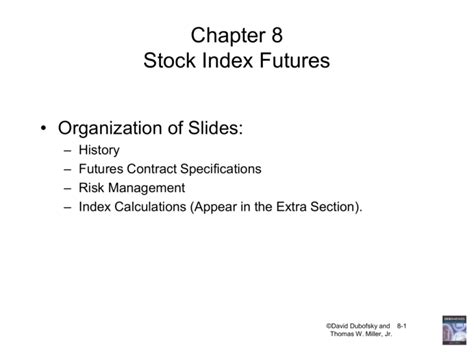 Stock Index Futures