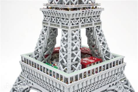 Eiffel Tower Sean Kenney S Art With LEGO Bricks