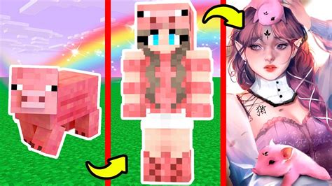 КАК МЕНЯЛАСЬ ДЕВУШКА СВИНКА МОБ И ЕЁ ЖИЗНЕННЫЙ ЦИКЛ МАЙНКРАФТ ЭВОЛЮЦИЯ ТРОЛЛИНГ МУЛЬТИК Youtube