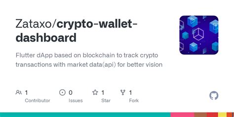 Github Zataxocrypto Wallet Dashboard Flutter Dapp Based On Blockchain To Track Crypto