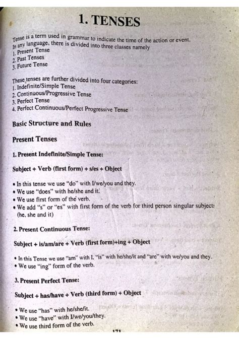 Summary Mastering English Tenses A Complete Guide To Perfecting Your Grammar 9876 Stuvia Us