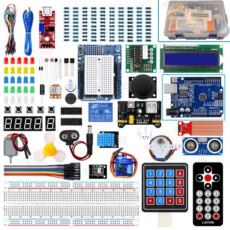 Buy Super Starter Kit For Arduino Uno Set R3 Breadboard Step Motor