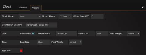 Github Grafanaclock Panel Clock Panel Plugin For Grafana