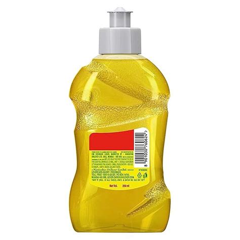 Vim Drop Lemon Liquid Dishwash 250ml Officedel