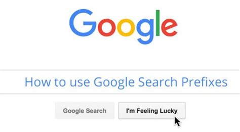 Google Search Prefixes And How To Use Them Peaky Digital