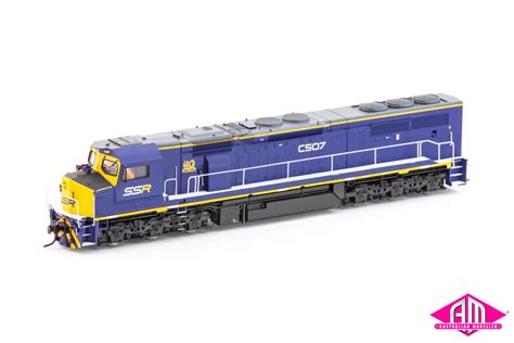 C Class Locomotive C507 Ssr Blue And Yellow C 21 Ho Scale