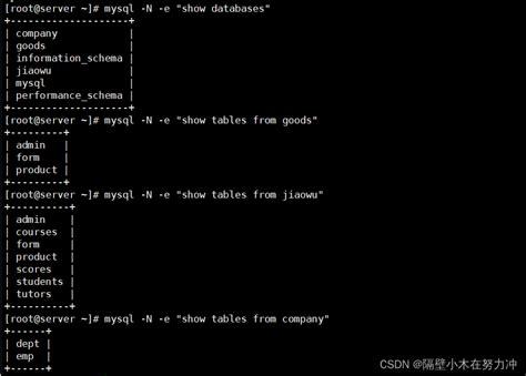 shell脚本实现mysql分库分表备份 mysql 分表 备份 csdn博客