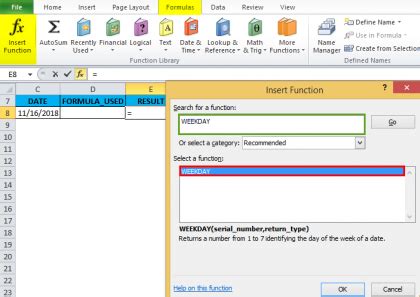 WEEKDAY In Excel Formula Examples How To Use WEEKDAY Function