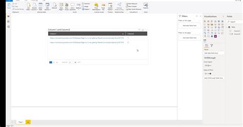Page No Is Not Getting Filtered Out Dunamically Microsoft Fabric