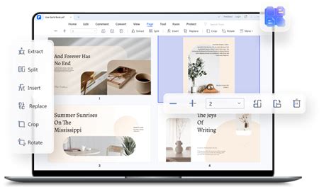 Organize PDF Pages With PDFelement