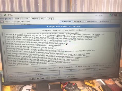 Polyscope Waypoint Error Technical Questions Universal Robots Forum