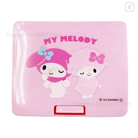 Japan Sanrio One Push Accessory Case My Melody And My Sweet Piano