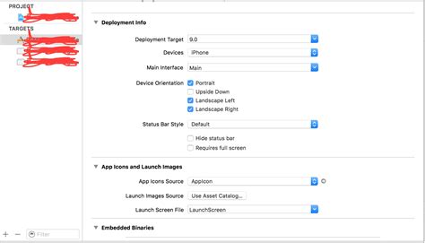 I Lowered Ios Deployment Target Version To Run The App In An Iphone But