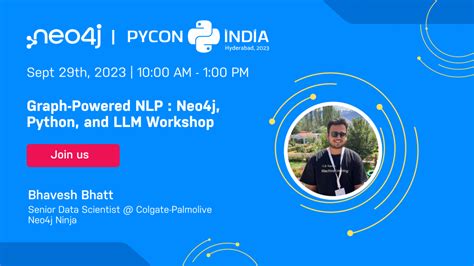 Graph Powered NLP Neo4j Python And LLM Workshop Pycon India