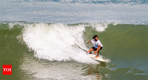 Surfing Karnatakas Ramesh Budhial Crowned National Champion