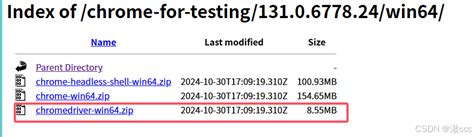 Python爬虫之selenium库驱动浏览器selenium驱动 Csdn博客