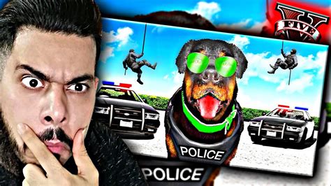 چاپ توی جی تی ای وی پلیس شد🤯 جی تی ای داستانی Youtube