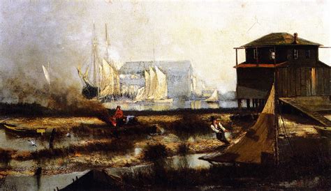 Harbor Scene 1876 By Henry Ossawa Tanner Artchive
