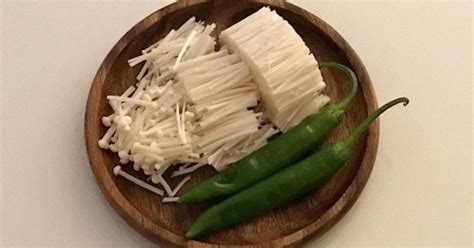 구수하고 얼큰한 팽이버섯 된장찌개 만들기