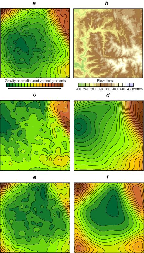 Practical Example A Observed Gravity Anomalies As The Result Of Download Scientific Diagram