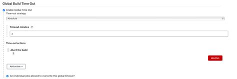 Build Timeout Jenkins Plugin