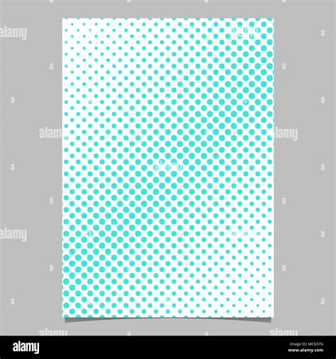 Retro Halftone Circle Background Pattern Poster Design Stock Vector Image And Art Alamy