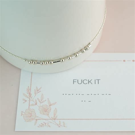 Morse Code Bracelet Etsy