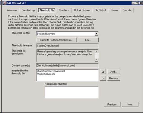 Projectserver 2010 And Sharepoint 2010 Performance Analysis Using Pal
