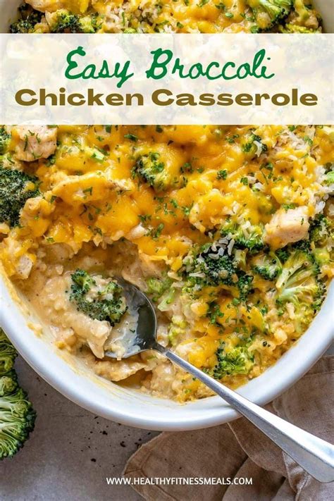 Cheesy Chicken Broccoli Casserole Artofit