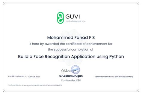 Mohammed Fahad F S On Linkedin Guvi Python Machinelearning
