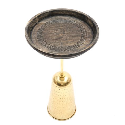 House Of Hampton® Jenece Solid Wood Pedestal End Table Wayfair