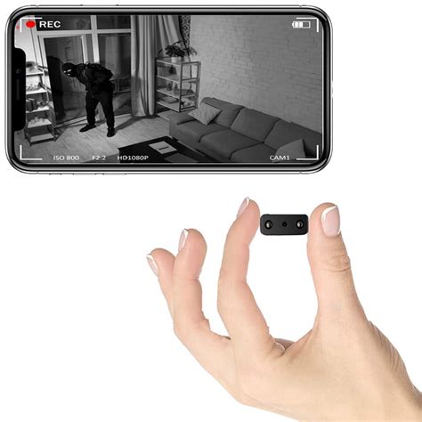 Hctobff Mini Wifi Hidden Spy Camera Smallest Cameras Hd1080p For Home Security Surveillance