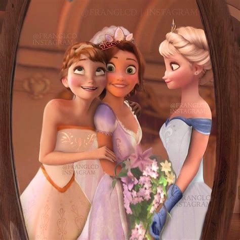 السا و انا برا عروسی راپونزل عکس ویسگون