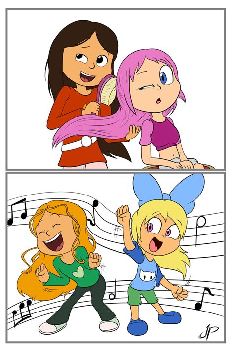 Comm Sisters And Sisters By Juacoproductionsarts On Deviantart