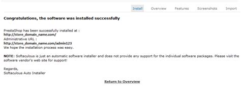 Installing Prestashop Through Softaculous Web Hosting Hub
