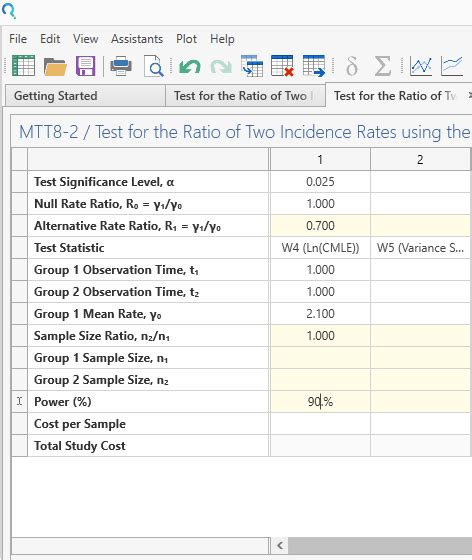 Hypothesis Testing Example Gsk Respiratory Research Calculate Sample Size