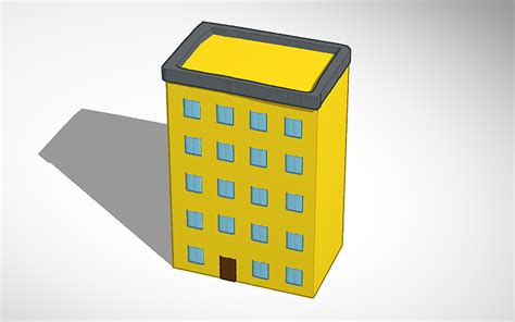3d Design 5 этаж Tinkercad
