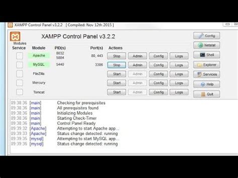 Wordpress For Beginners Apache Mysql Auto Start How Start Xampp