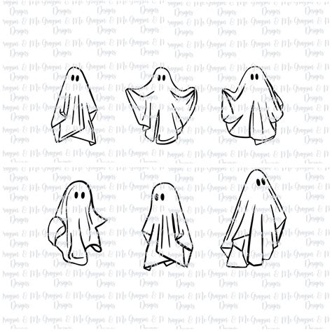 Simple Ghost Drawing