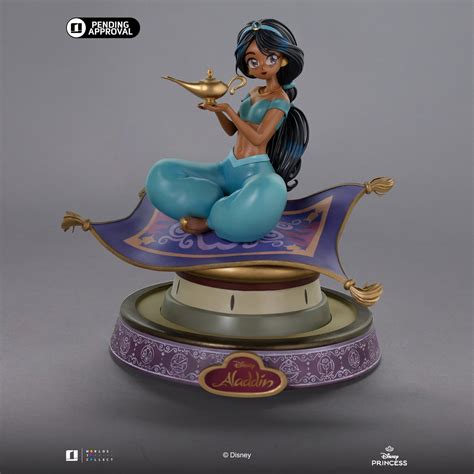 Iron Studios Disney S Princess Jasmine Anime Princess Statue Merchandise Zavvi Uk