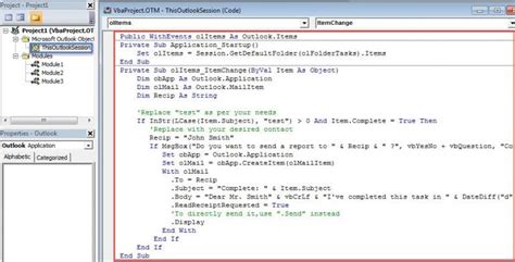 How To Auto Send A Notification Email When A Specific Task Is Completed In Outlook