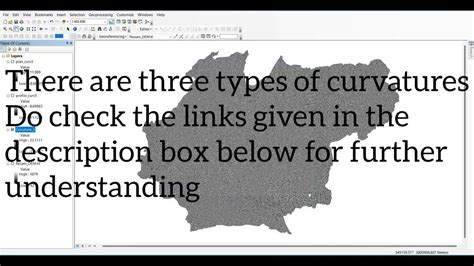 How To Create Curvature Map 🤔 In Arcmap Youtube