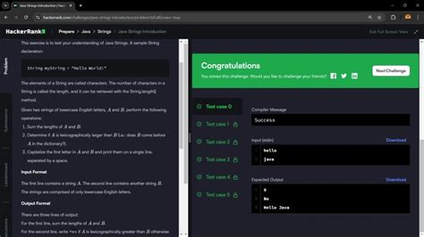 Nandha Kumar S On Linkedin Java Hackerrank Problemsolving 30dayschallange Dsa Taskcompleted
