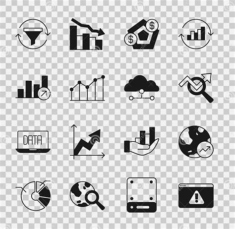 Set Browser With Exclamation Mark Financial Growth Search Data