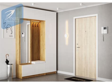 Прихожая Бостон шкаф ШК 003 МДФ белый глянец купить в Санкт