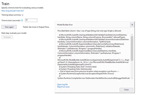 Cannot Generate Model Form Sql Server Database Issue Dotnet Machinelearning