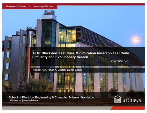 atm black box test case minimization based on test code similarity and