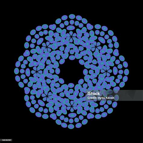 스테인드 글라스 매끄러운 벡터 패턴 배경 원형 꽃 모양 양식화된 장미 창 둥근 장식품 트레이서리 꽃 동기 질감 0명에 대한 스톡 벡터 아트 및 기타 이미지 Istock