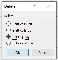 Delete Rows Based On A Specific Cell Value Or Condition In Excel
