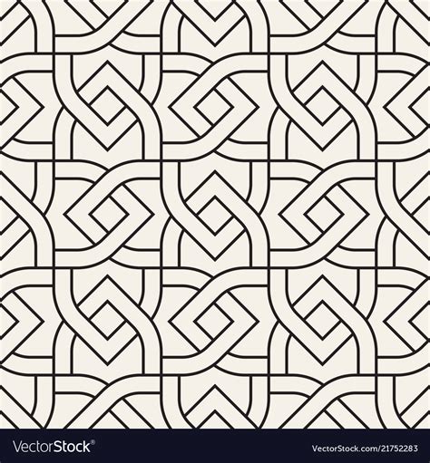 Seamless Pattern Modern Stylish Abstract Texture Vector Image